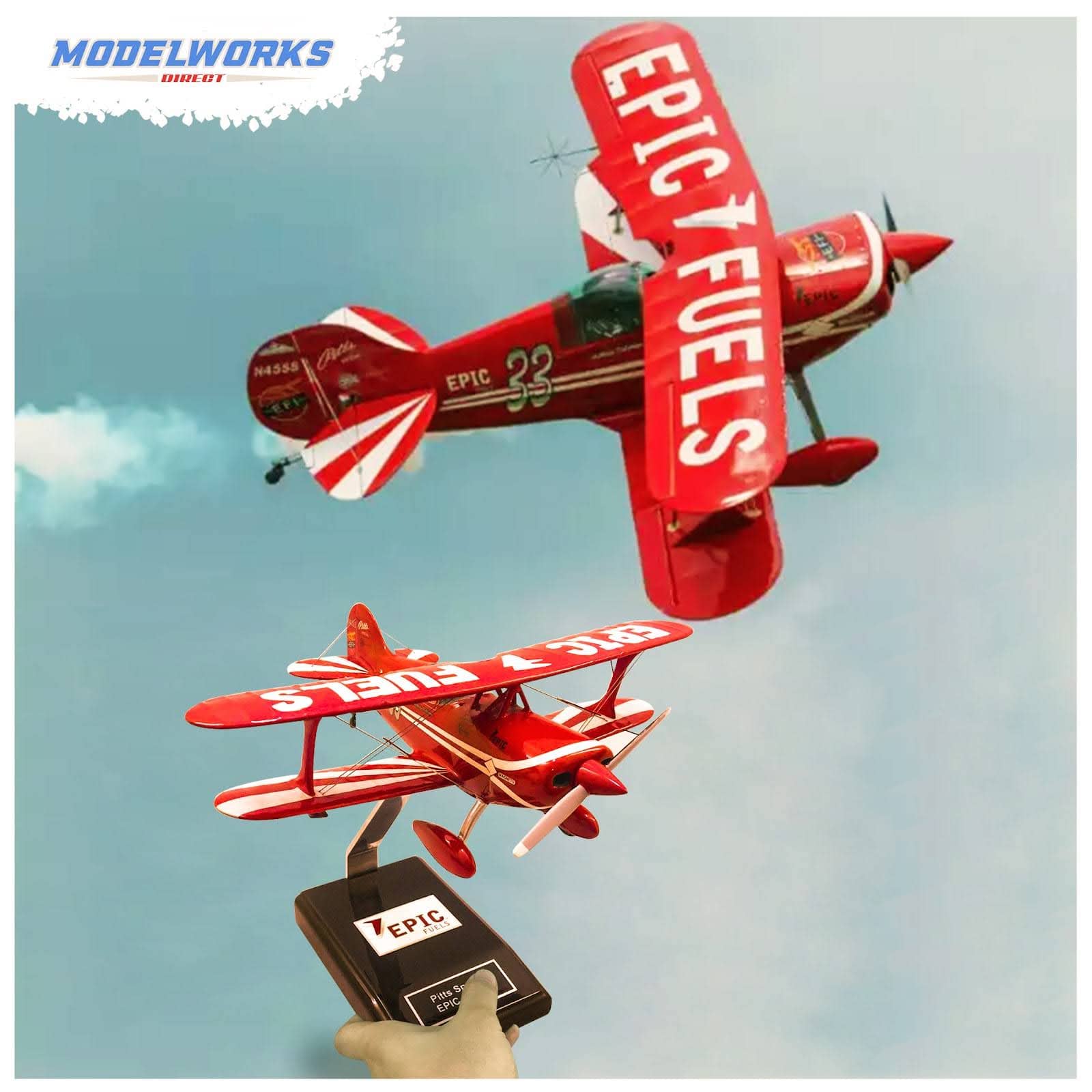 Iconic Pitts S-2A with ModelWorks Direct