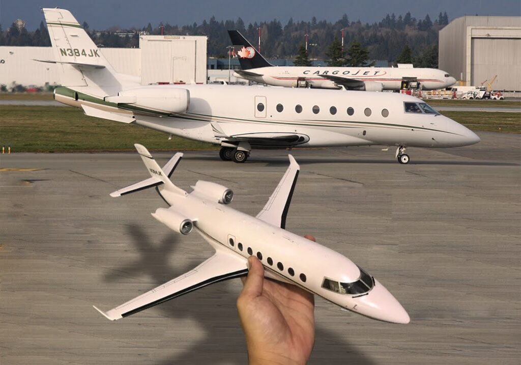 Gulfstream G200 Models Crafted by ModelWorks Direct