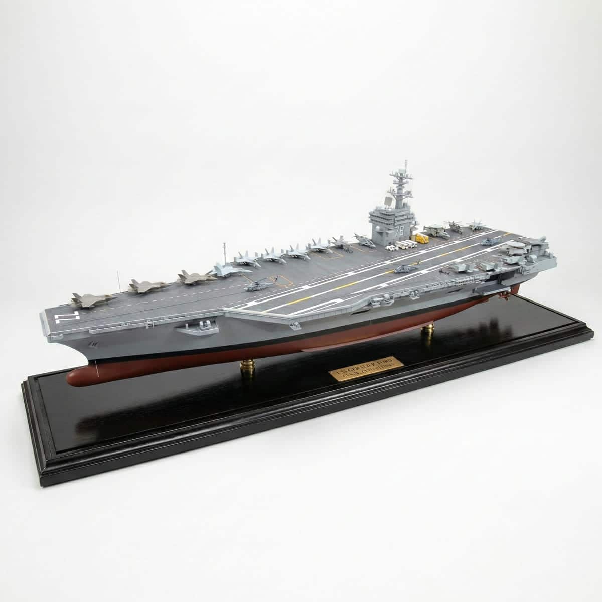 USS Gerald R Ford Aircraft Carrier Model